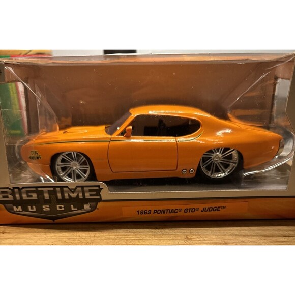 Jada Toys | Toys | Jada Toys Bigtime Muscle 969 Pontiac Gto Judge 124 ...